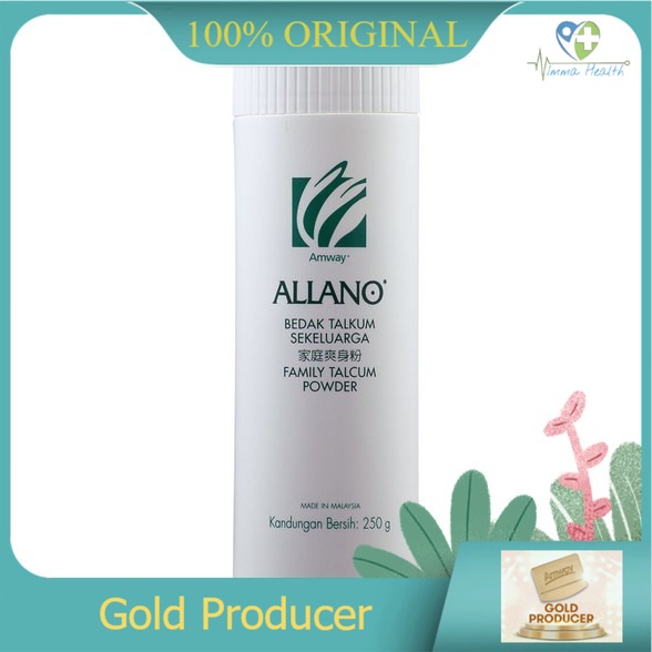 Gold Seller ALLANO Family Talcum Powder (250g) | Shopee Philippines