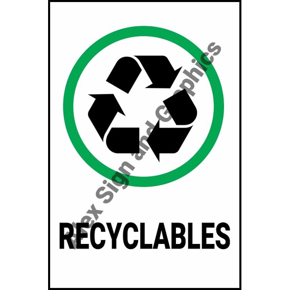 Recyclables PVC Signage - A4 Size (7.5 x 11.25 inches) | Shopee Philippines