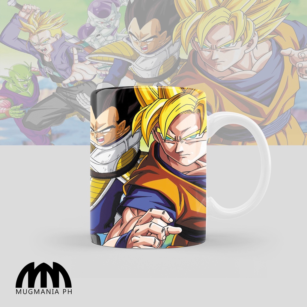 Anime Mugs - Mugmania - Dragon Ball Z - Goku, Vegeta, Pikolo,Trunks ...