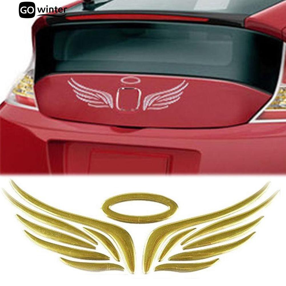 3D Angel Wing Car Auto Stickers Emblem Badge Logo | Shopee Philippines