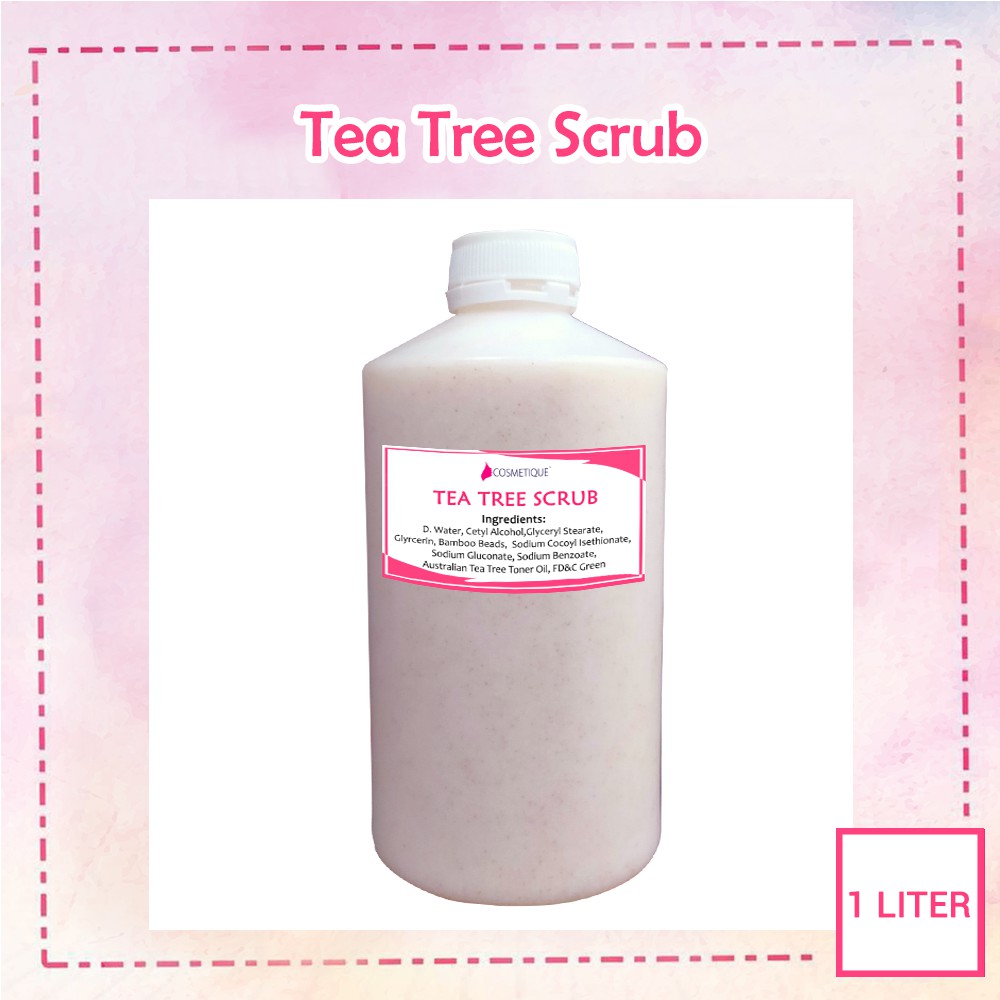 Tea Tree Scrub w/ Mint Facial Scrub 1LIT | Shopee Philippines