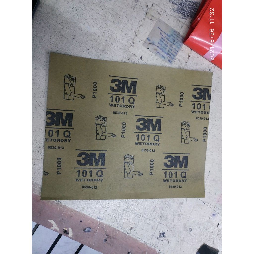 ORIGINAL 3M SAND PAPER GRIT 60, 80, 100, 120, 150 UP TO 2000 ( PRICE ...