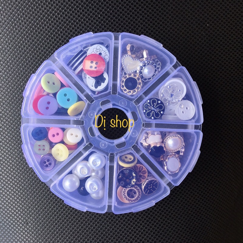 REAL BUTTON BOX ABOUT 250 buttons (about 40 types of buttons) | Shopee ...