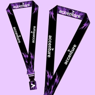 Accenture lanyard ID Lace Lanyard ID Sling ID Holder Onhand COD ...