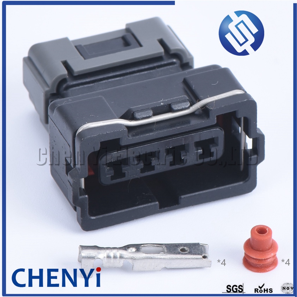 1 set 4 pin auto connector housing cable plug(3.5) female 4 AGE 16V TPS ...
