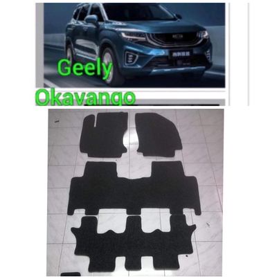 Geely Okavango nomad rubber car mat 1st 2nd 3rd rows Okavango Custom ...