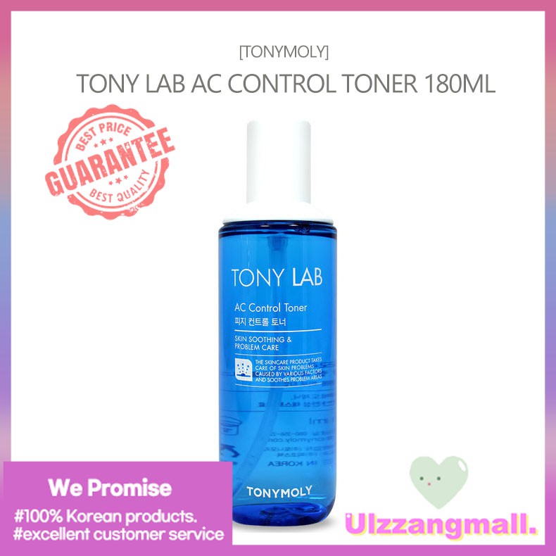 [TONYMOLY] Tony Lab AC Control Toner 180ml | Shopee Philippines