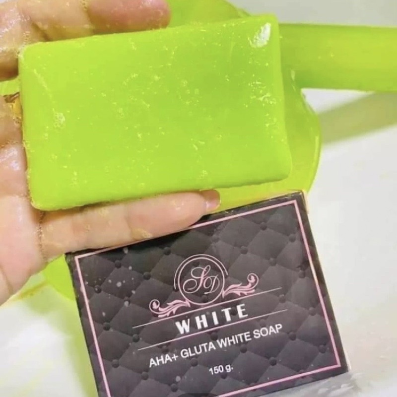 White Cha Dough Soap AHA Gluta Exfoliating (1 Piece/150g) | Shopee ...