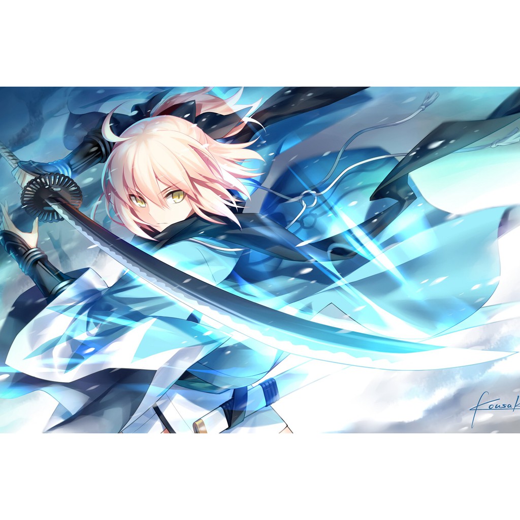 Fate Grand Order / FGO Character Big Premium Anime Poster Wall Scroll ...