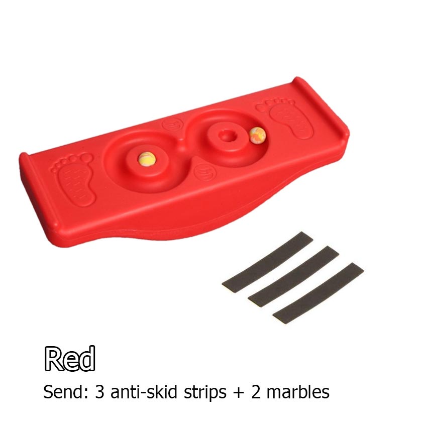 Wobble Balance Board Plastic Wobbly Beam Bridge Seesaw Rocker Yoga ...