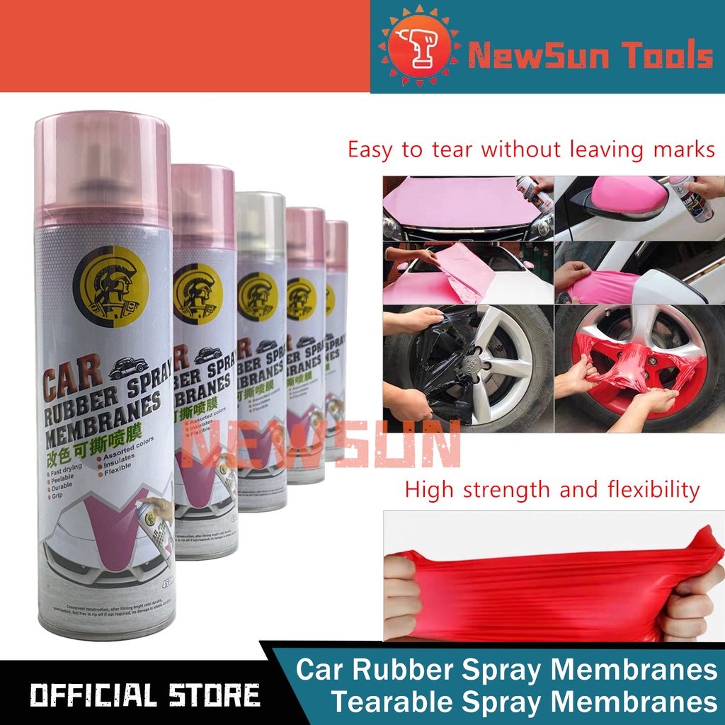 NewSun Car Rubber Spray Membranes Tearable Spray Membranes 450ml ...