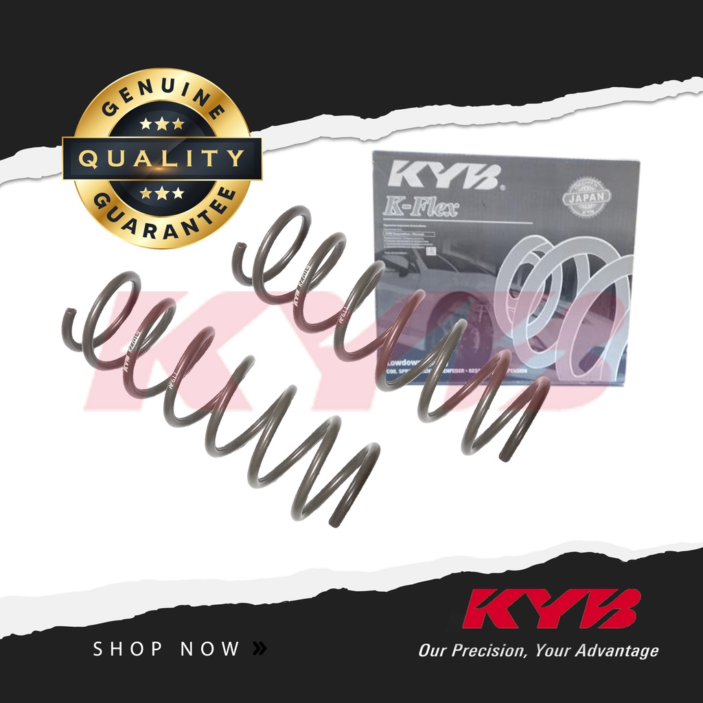 KYB Kayaba 2pcs K-Flex Rear Lowering Spring for Mazda 3 BK/BL 2003-2013 ...