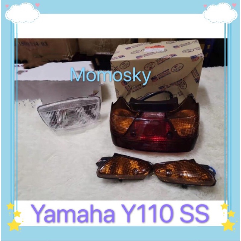 ss110 y110 ss1 y110ss signal head lamp tail lamp lampu depan belakang 3 ...