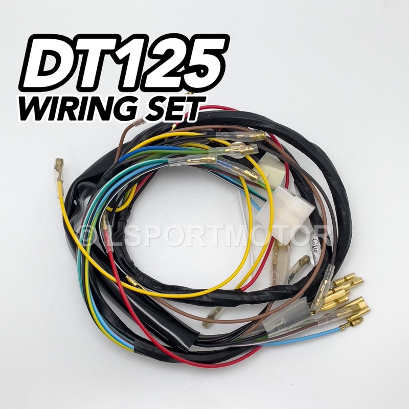 YAMAHA DT125 WIRING SET 2A6-82590-00 HARDNESS HARNESS WAYARING WAYERING ...