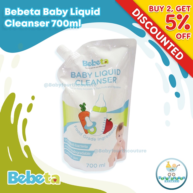 BFCM Bebeta Baby Liquid Cleanser 700ml | Shopee Philippines