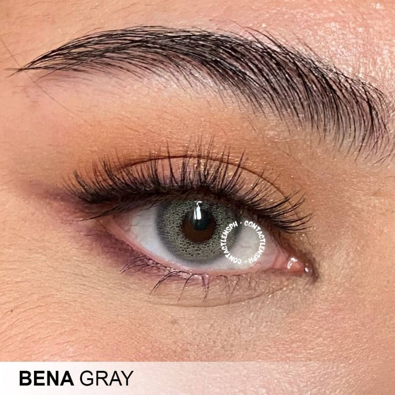 NOGRADE Bena Grey Contact Lens 14.2mm | Shopee Philippines
