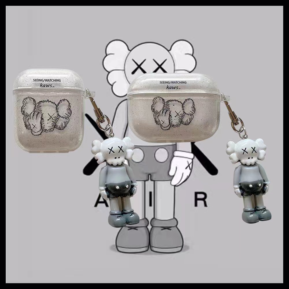 Transparent Kaws Airpods Pro Case Fashion Airpods 3 Case Silicone ...