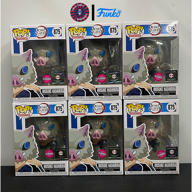Funko Pop! Animation: Demon Slayer - Inosuke Hashibara Flocked [Chalice ...