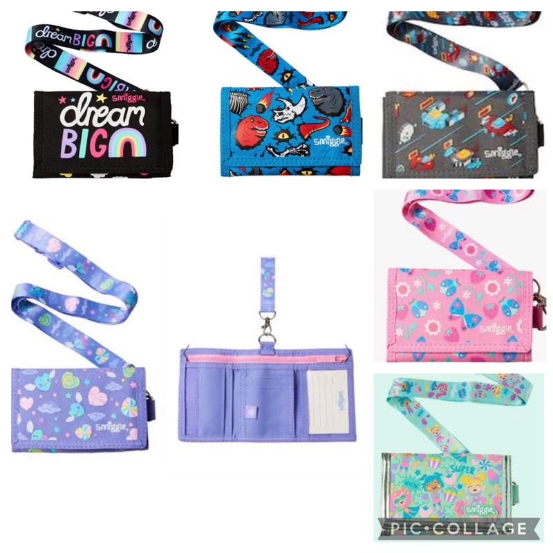 Smiggle wallet with/ without lanyard | Shopee Philippines
