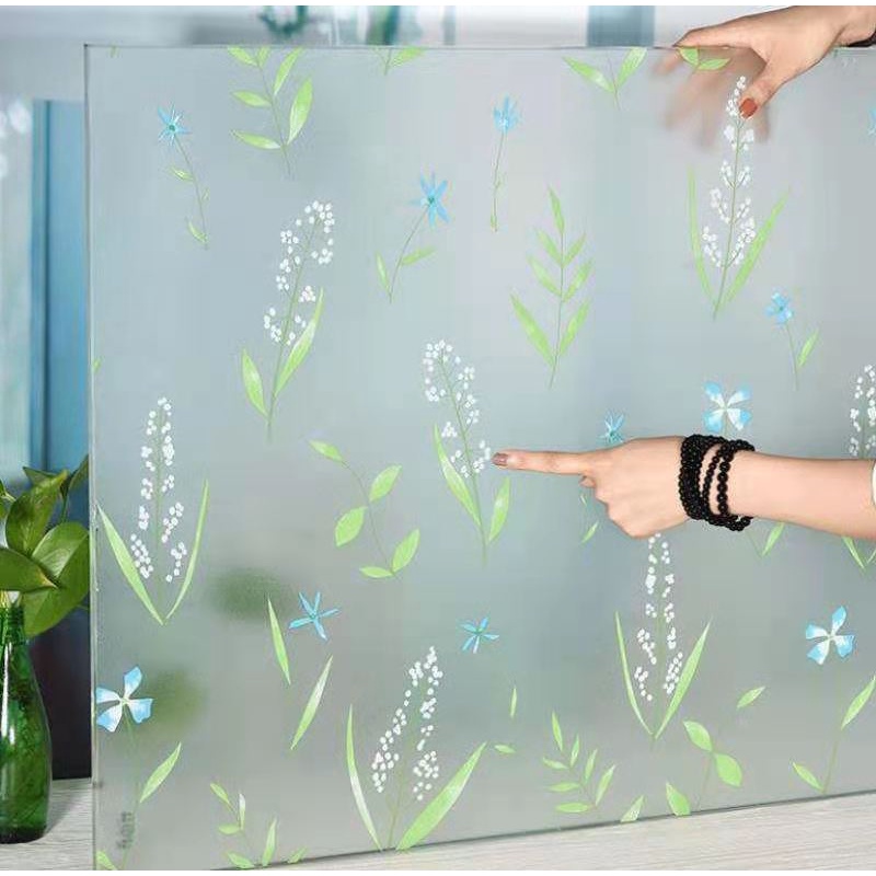 self adhesive PVC window sticker office Decal Glass Sticker Wallpaper ...