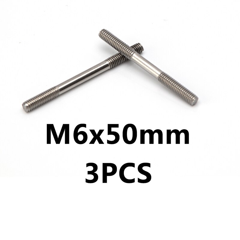 Stainless Steel Double End Thread Rod Dual Head Screws M6 M8 M10 Double ...
