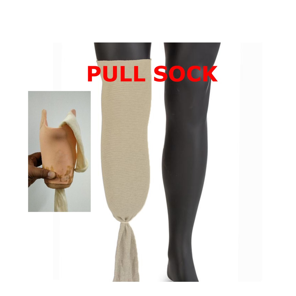 Prosthetic Pulling Sock / Stoking Tarik Kaki Palsu / Tubular Bandage (Per metre) | Shopee ...