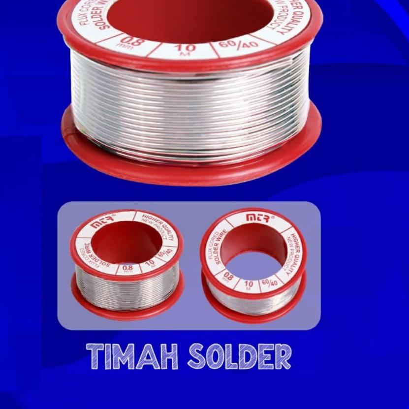 Stock Ada TIMAH SOLDER 10M 60/40 0.8MM/TINOL TENOL 10M/FLUX CORED 10M ...