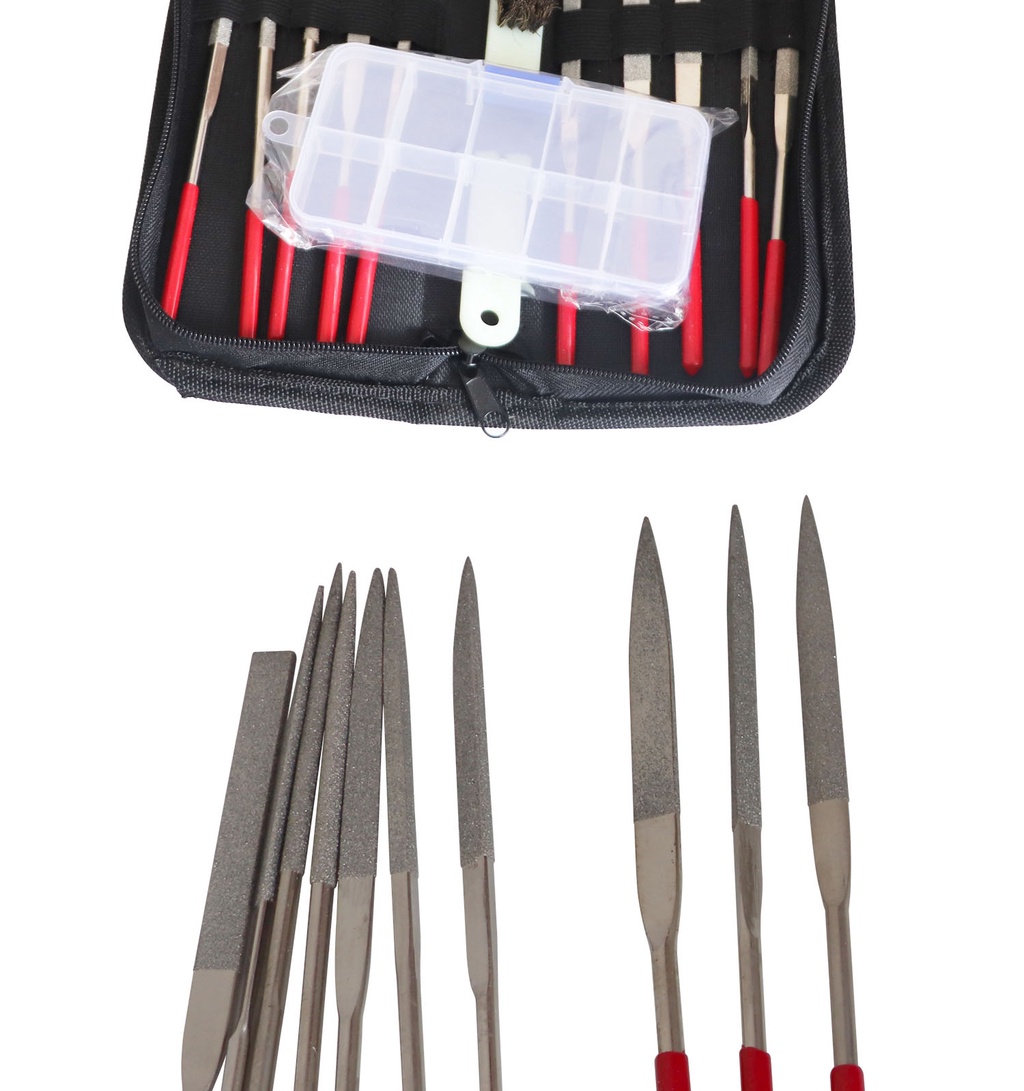 Electroplated Metal File Tools Set Hand File for Metal Glass Stone ...