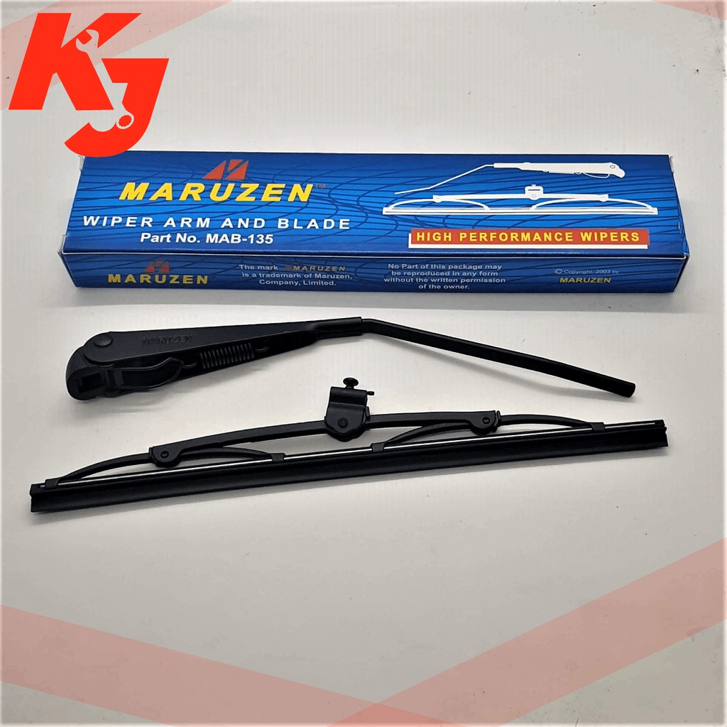 Maruzen Wiper Arm and Wiper Blade 10 inch |Short| Jeep, Jeepney, Owner ...
