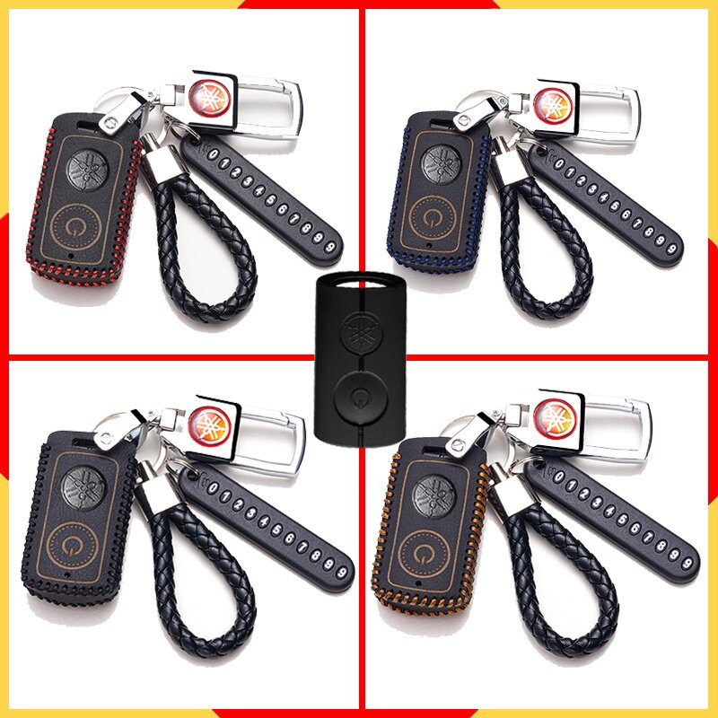 For Yamaha NVX aerox nmax v2 v1 Remote Key Leather Case Cover | Shopee ...