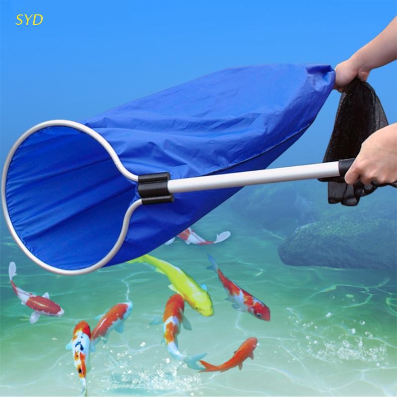 SYD Creatures Aquarium Japanese Koi Sock Net Fishing Net Fish Landing ...