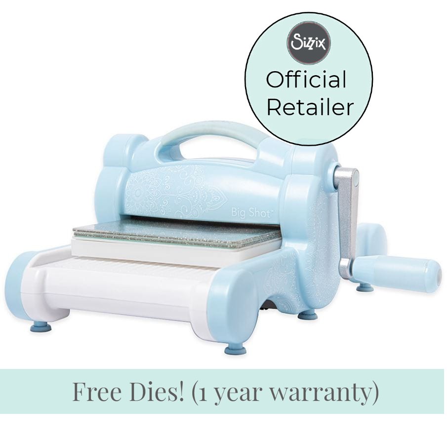 Limited Edition Sky Blue Big Shot Die Cutting Machine | Shopee Philippines