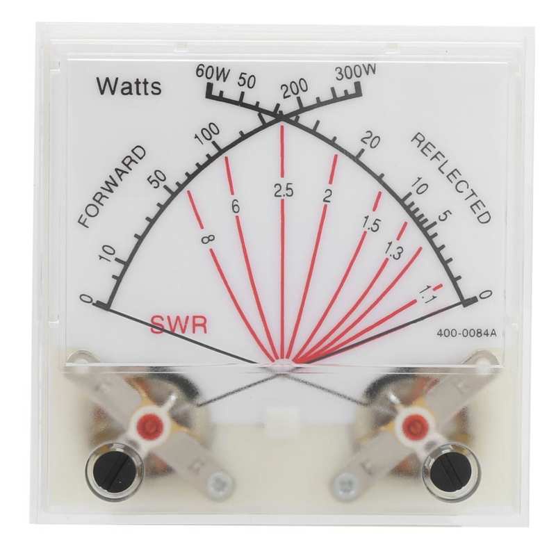 Swr Power Meter Double Needle 60 300w Pointer Meter Transmitter With