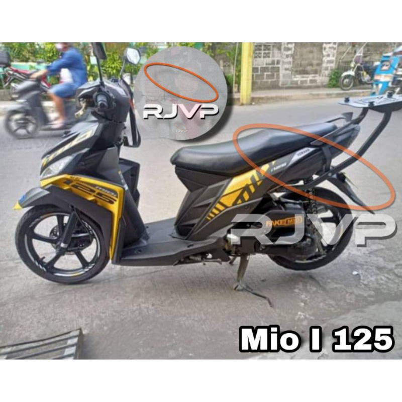 Yamaha Mio I 125 HRV Bracket Heavy Duty Bracket Steel Black Oval Tube ...