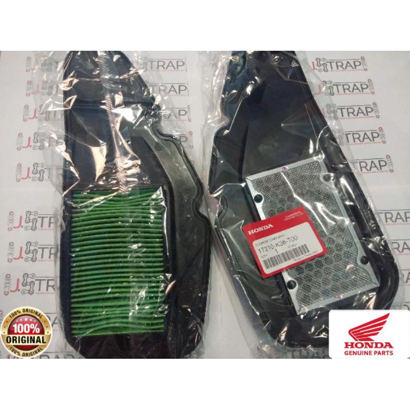 Honda Genuine Air Filter Honda Click 125 / 150 v1 and 125 v2 / 125 v3 ...
