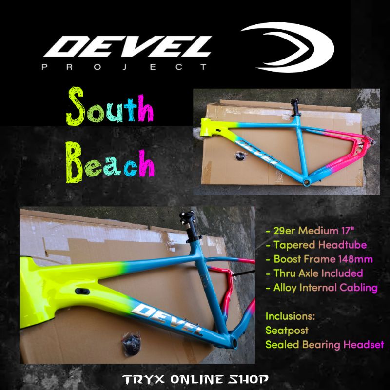DEVEL TECHTEAM 29er FRAME | Shopee Philippines