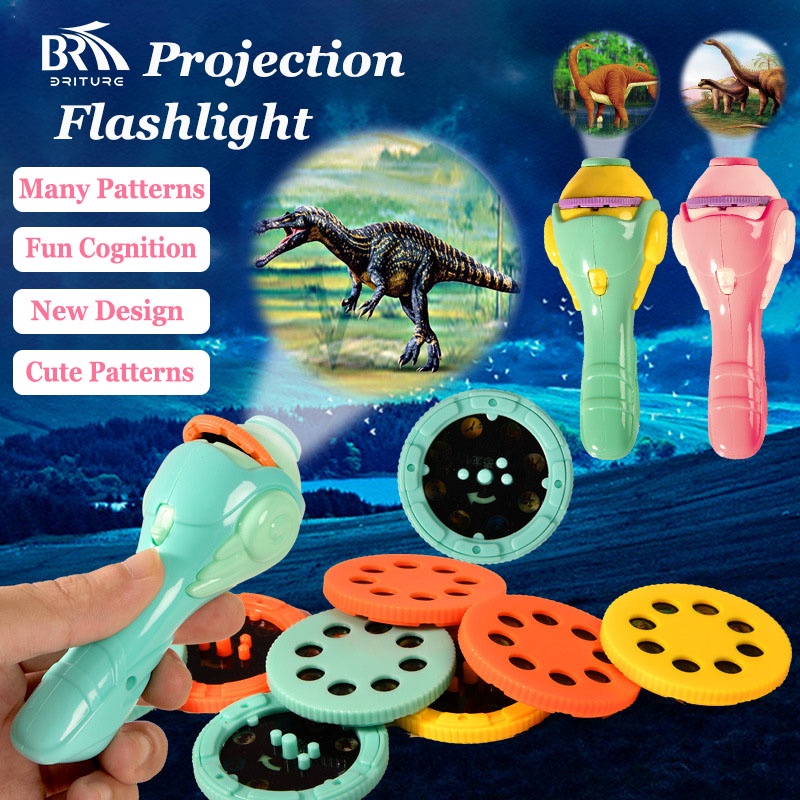 Children's Projection Cartoon Flashlight | Shopee Philippines