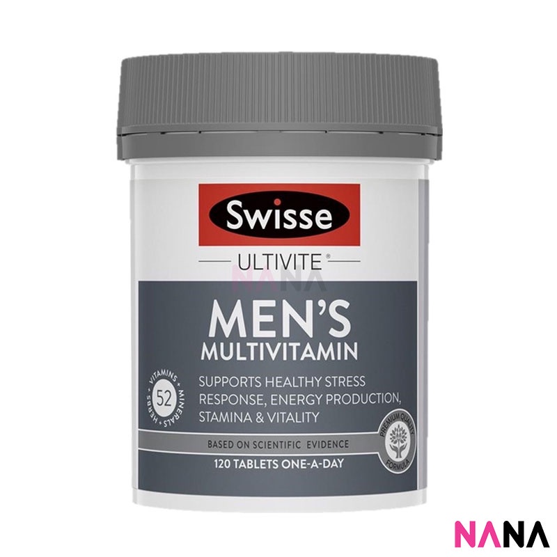 Swisse Men's Ultivite Multivitamin 120 Tablets (EXP:07 2023) | Shopee Philippines
