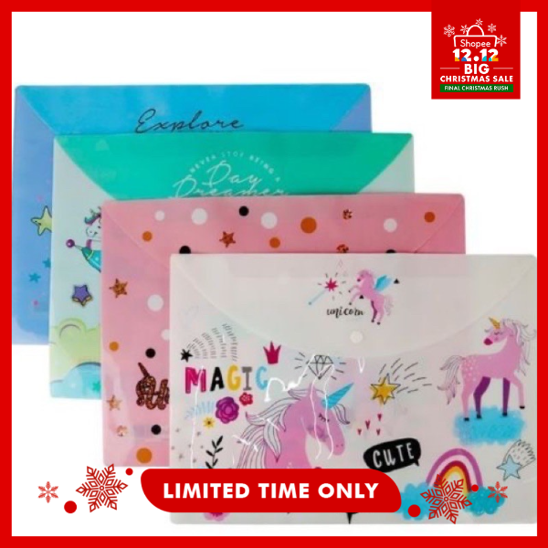 HOKKA A4 Plastic Envelope Plain 4004 | Shopee Philippines