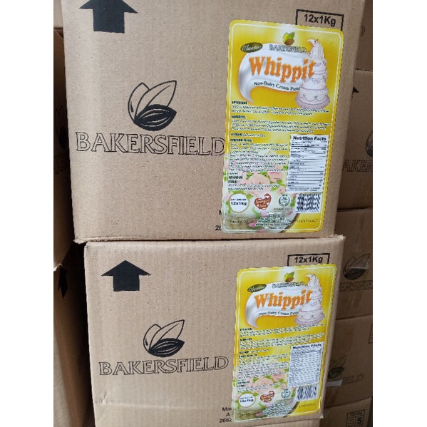 whippit non dairy paste 1kg x12 exp nov 2022 | Shopee Philippines