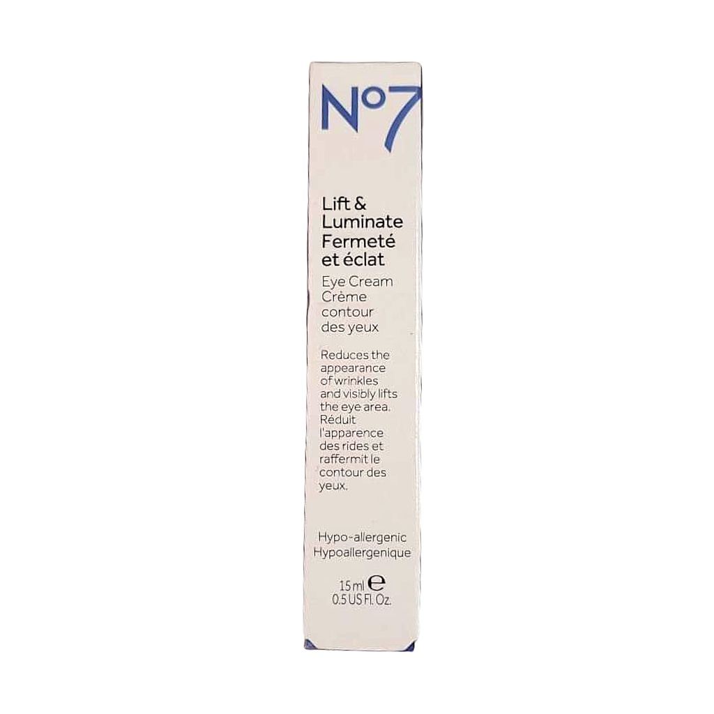 No7 Lift & Luminate Eye Cream 15ml (From USA) | Shopee Philippines