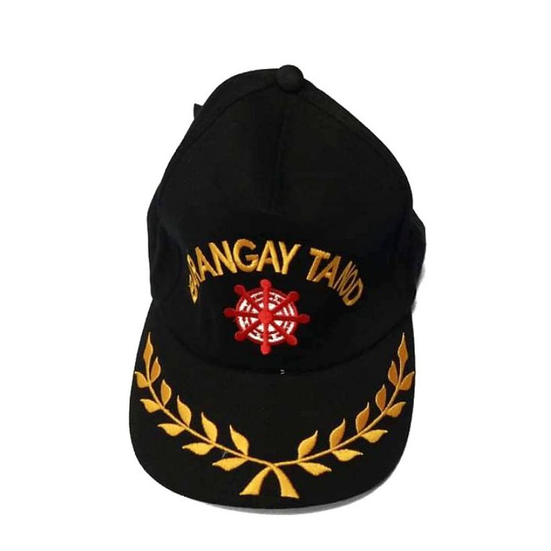 Barangay Tanod Cap Embroidered Logo Adjustable Size | Shopee Philippines