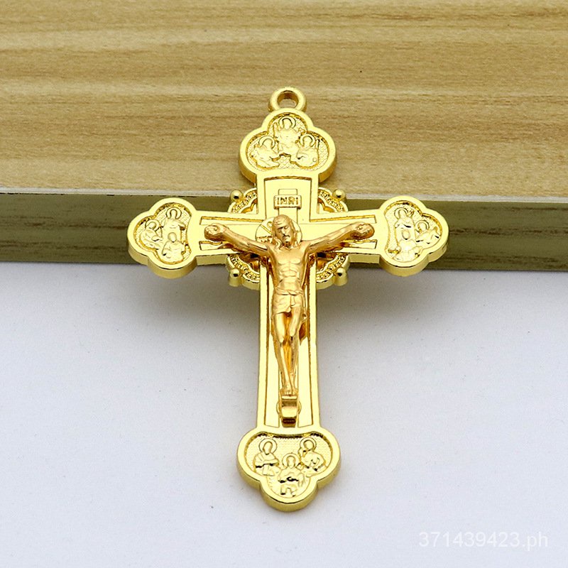 1pcs Catholic Religious Relics Saint Jesus Cross Necklace Jewelry ...
