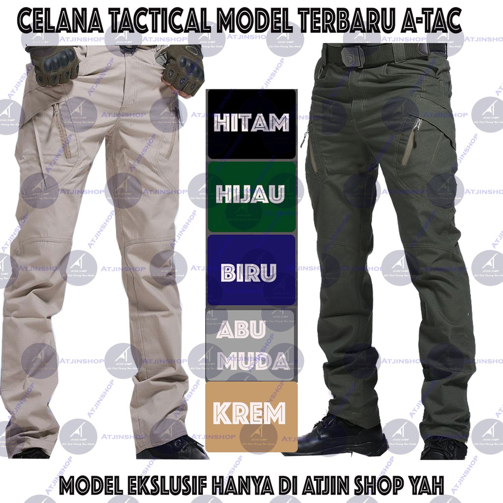 Atjinshop Exclusive Military Grade Men's A-Tac Force Tactical Trousers ...