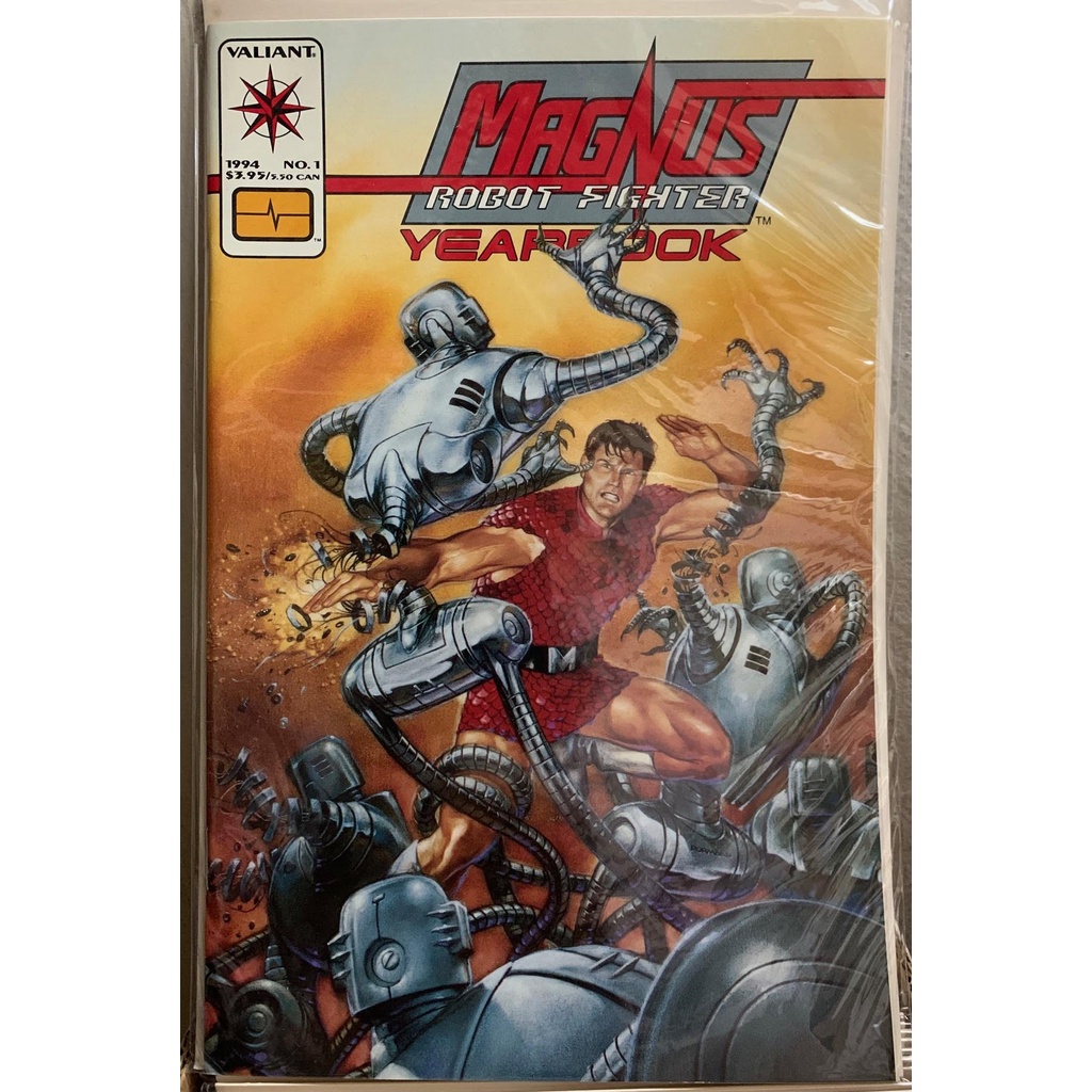 Valiant Comics: 1994 - Magnus, Robot Fighter Yearbook #1 | Shopee ...