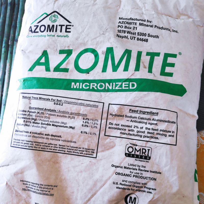 Azomite Micronized Natural Traces Minerals | Shopee Philippines