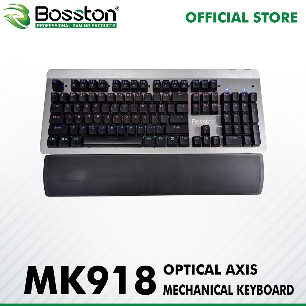 Bosston MK918 Optical Axis Mechanical Keyboard | Shopee Philippines