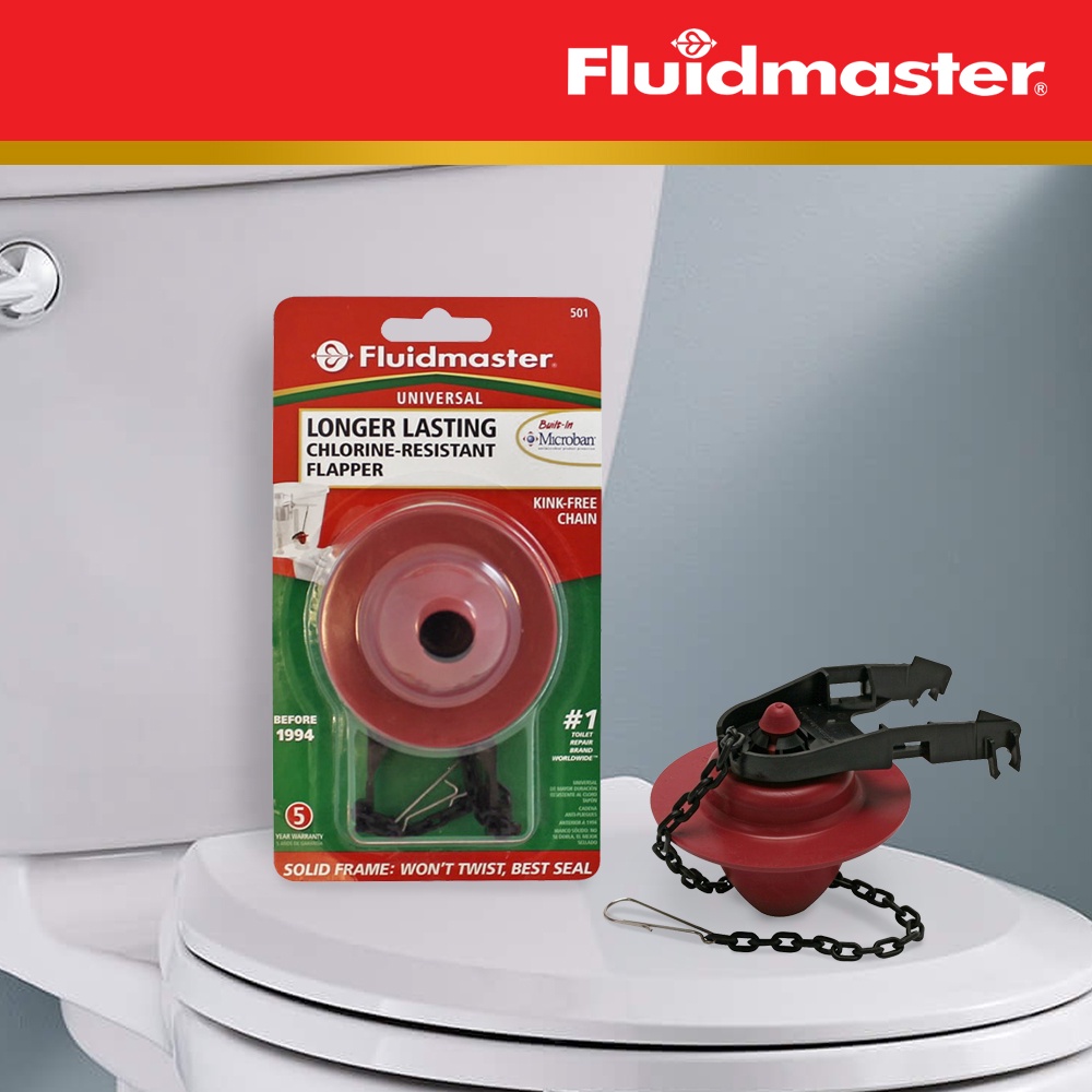 Fluidmaster 501 Red Bull's Eye Flapper Kit | Shopee Philippines