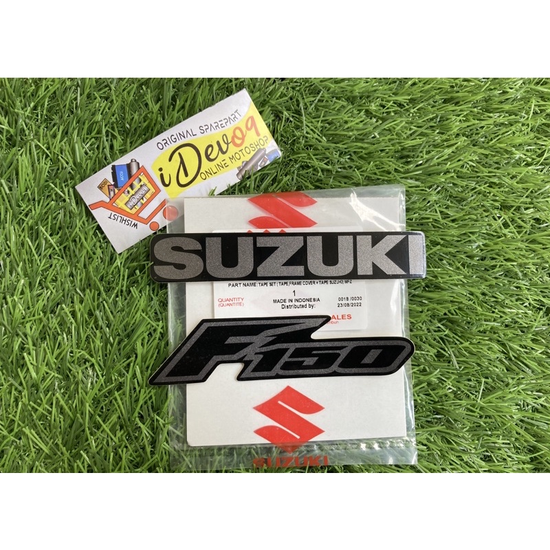 SUZUKI F150 Satria Fu Fi Black Pre Dator Logo Sticker Original SGP ...