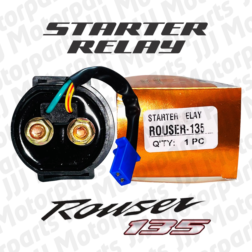 STARTER RELAY (ROUSER-135) ORIGINAL APIDO | Shopee Philippines